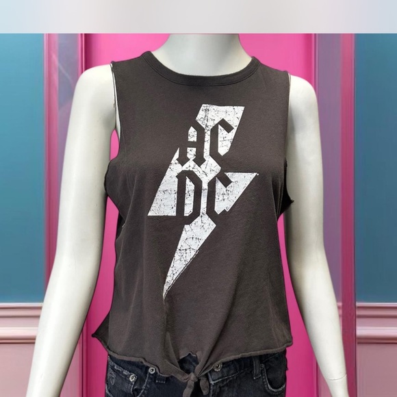 Chaser | Tops | Chaser Vintage Black Graphic Muscle Tee | Poshmark